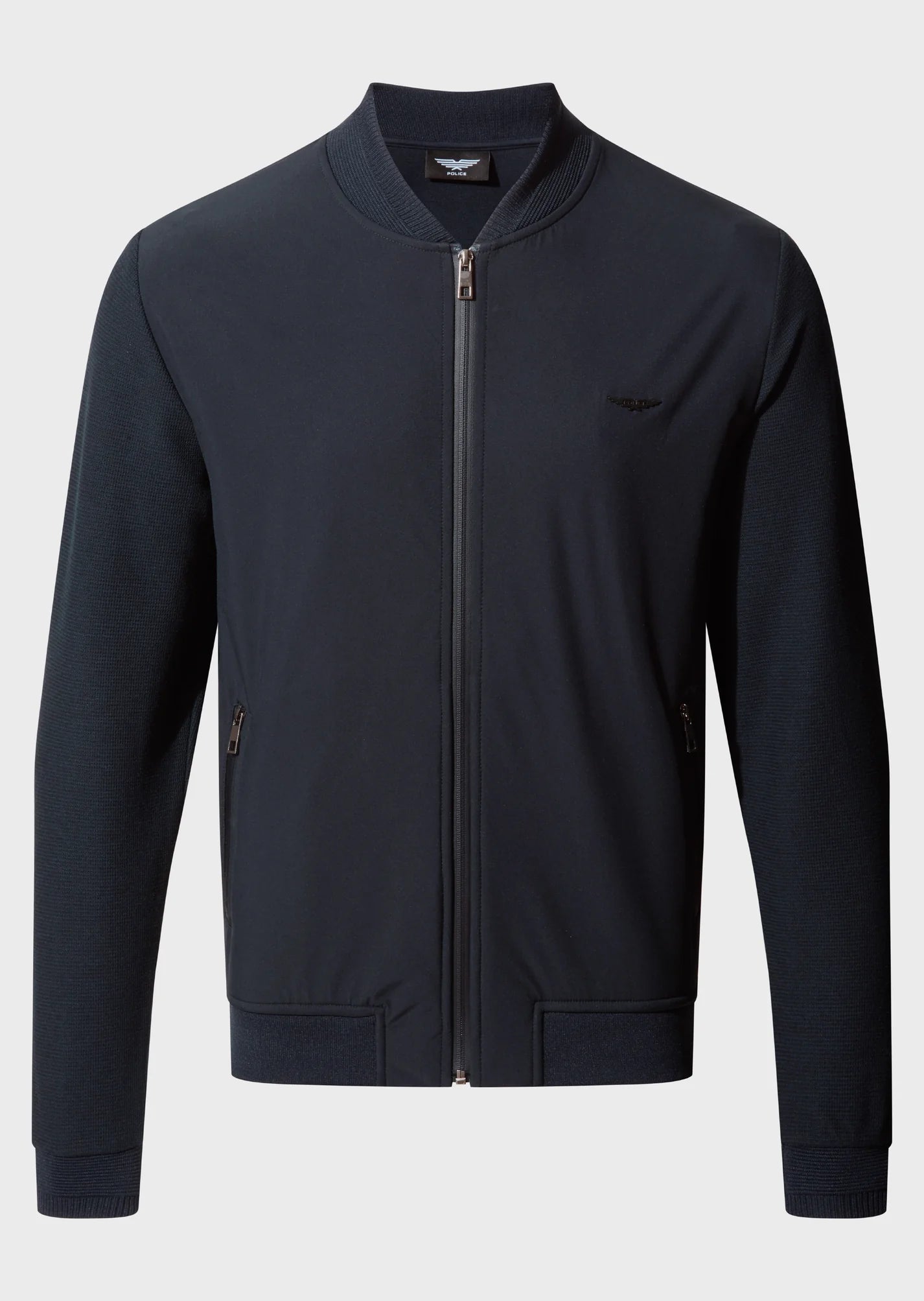Police Combine NAVY Bomber Jacket – DesignerMenswear